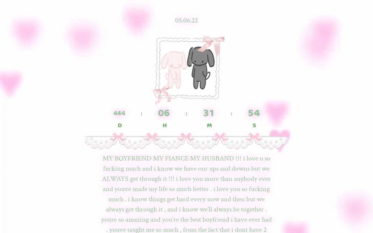 4 my wonderful boyfriend